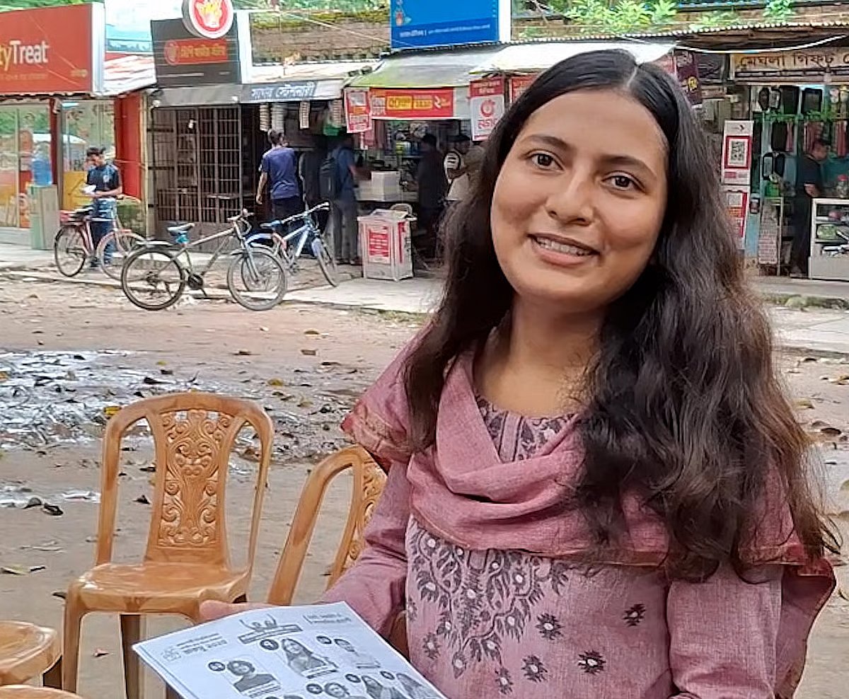 Tasin Khan first ever female VP candidate in RUCSU election | Prothom Alo