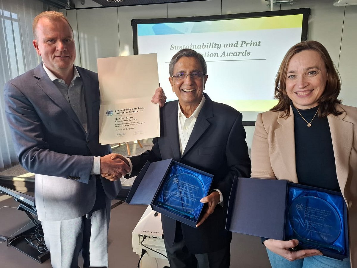 Prothom Alo wins multiple global awards at World Printers Summit ...