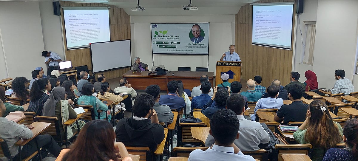 EWU arranges a public lecture on "The Role of Nature in Economic ...