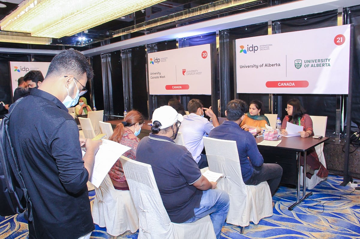 IDP’s Canada Education Roadshow at Renaissance Dhaka Gulshan Hotel on ...