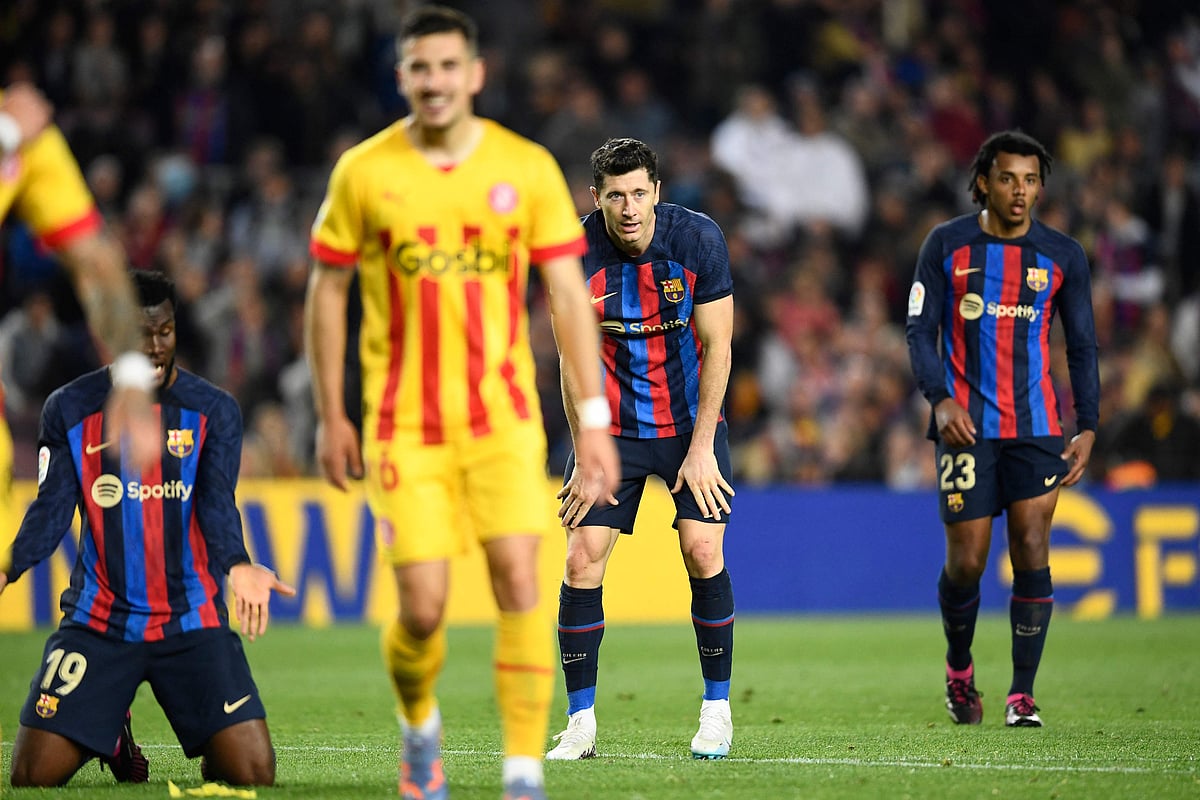 Tame Barcelona draw with Girona, extend lead to 13 points | Prothom Alo