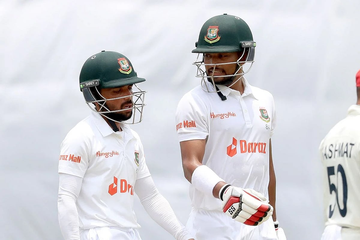 Ton-up Shanto takes Bangladesh’s lead to 491 | Prothom Alo