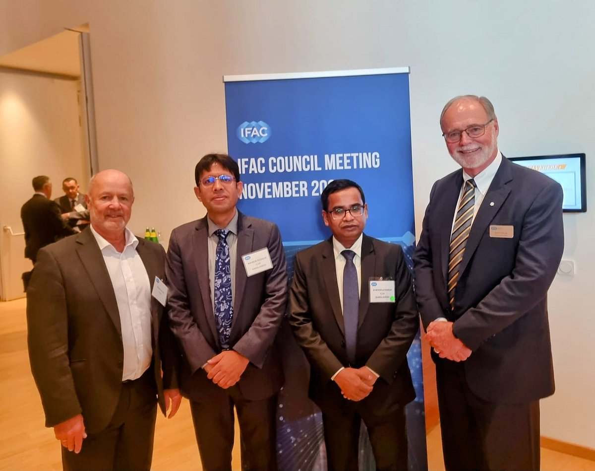 ICAB president meet CEOs of IFAC, CAPA | Prothom Alo