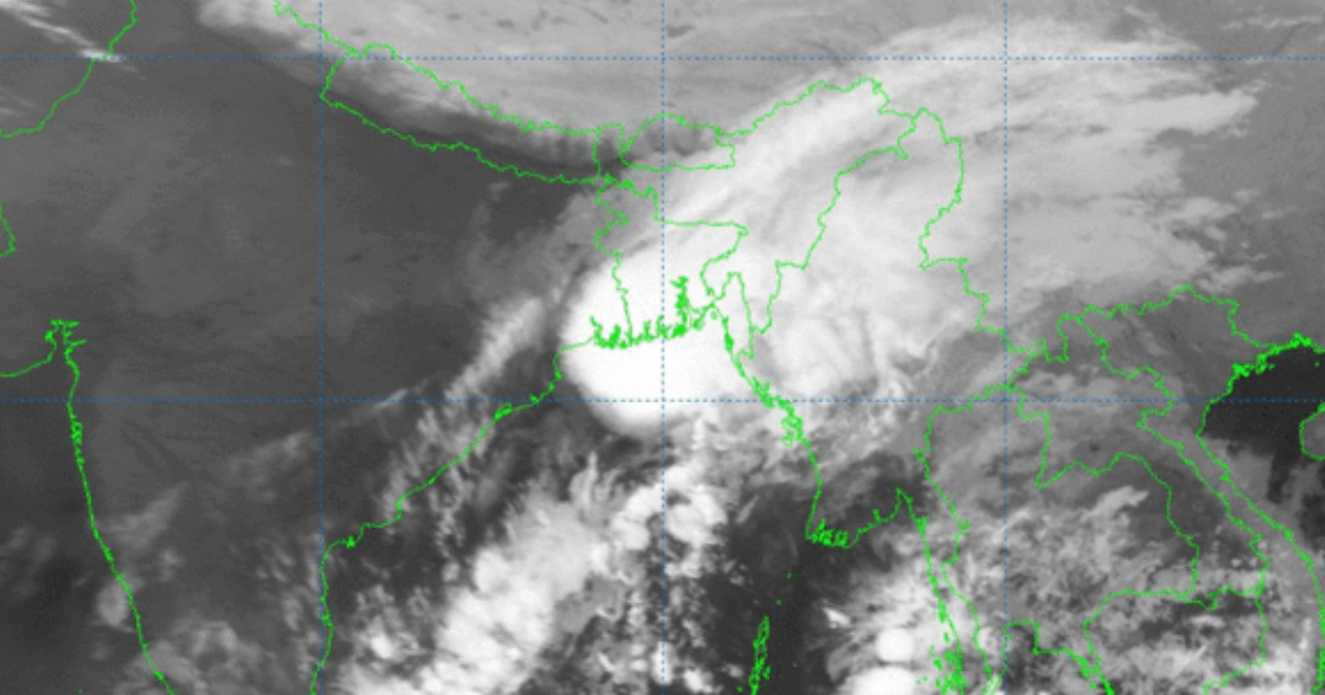 Cyclonic Storm 'Midhili' Intensifies over Bay of Bengal | Prothom Alo