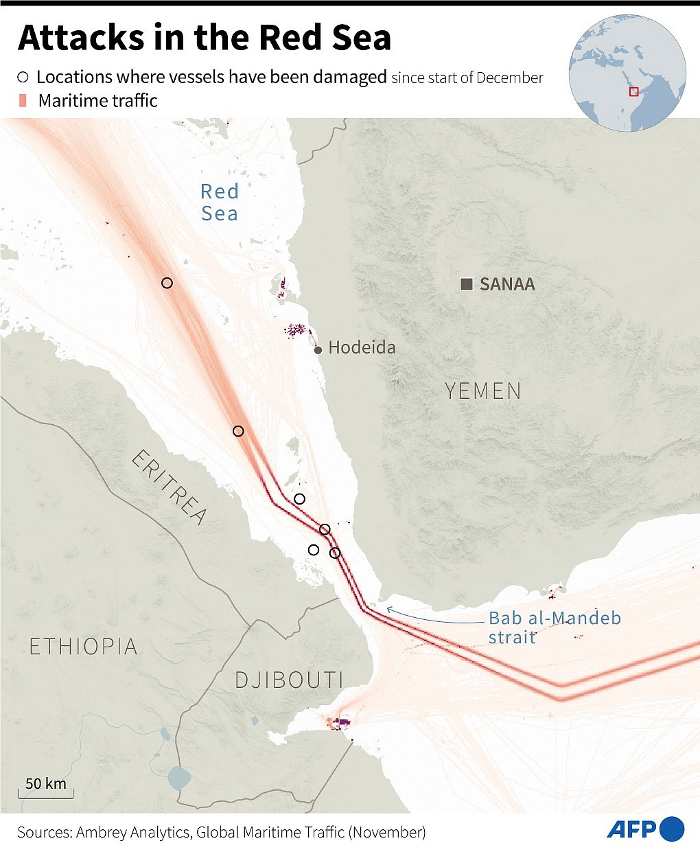 US-Led 10-Nation Coalition to Combat Huthi Attacks in Red Sea | Global ...