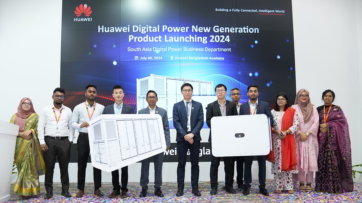 Huawei introduces 5 new digital power products in Bangladesh | Prothom Alo