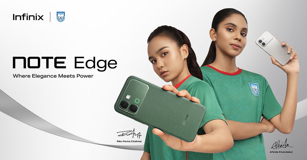 Infinix launches curved-display 5G ‘Note Edge’ smartphone in Bangladesh ...