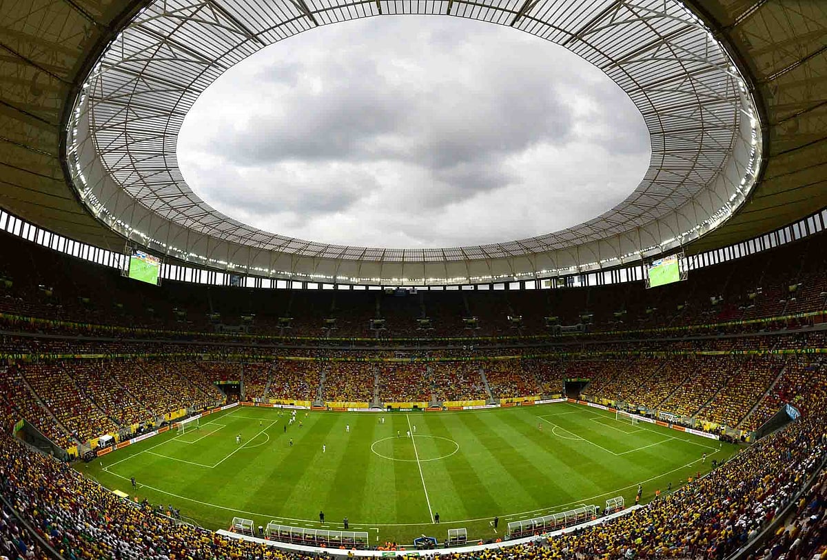 Mane Garrincha National Stadium Mane Garrincha, Brasilia: Stage For
