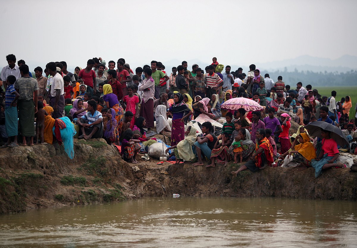 3,000 more Rohingyas waiting at no-man’s land to enter Bangladesh ...