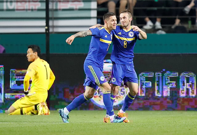 World Cup-bound Koreans stunned by Bosnia | Prothom Alo